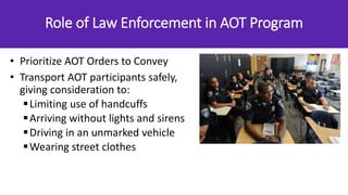 Assisted Outpatient Treatment (AOT) for CIT officers | PPT