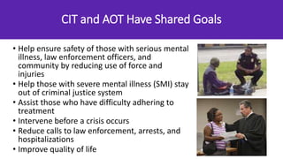 Assisted Outpatient Treatment (AOT) for CIT officers | PPTX