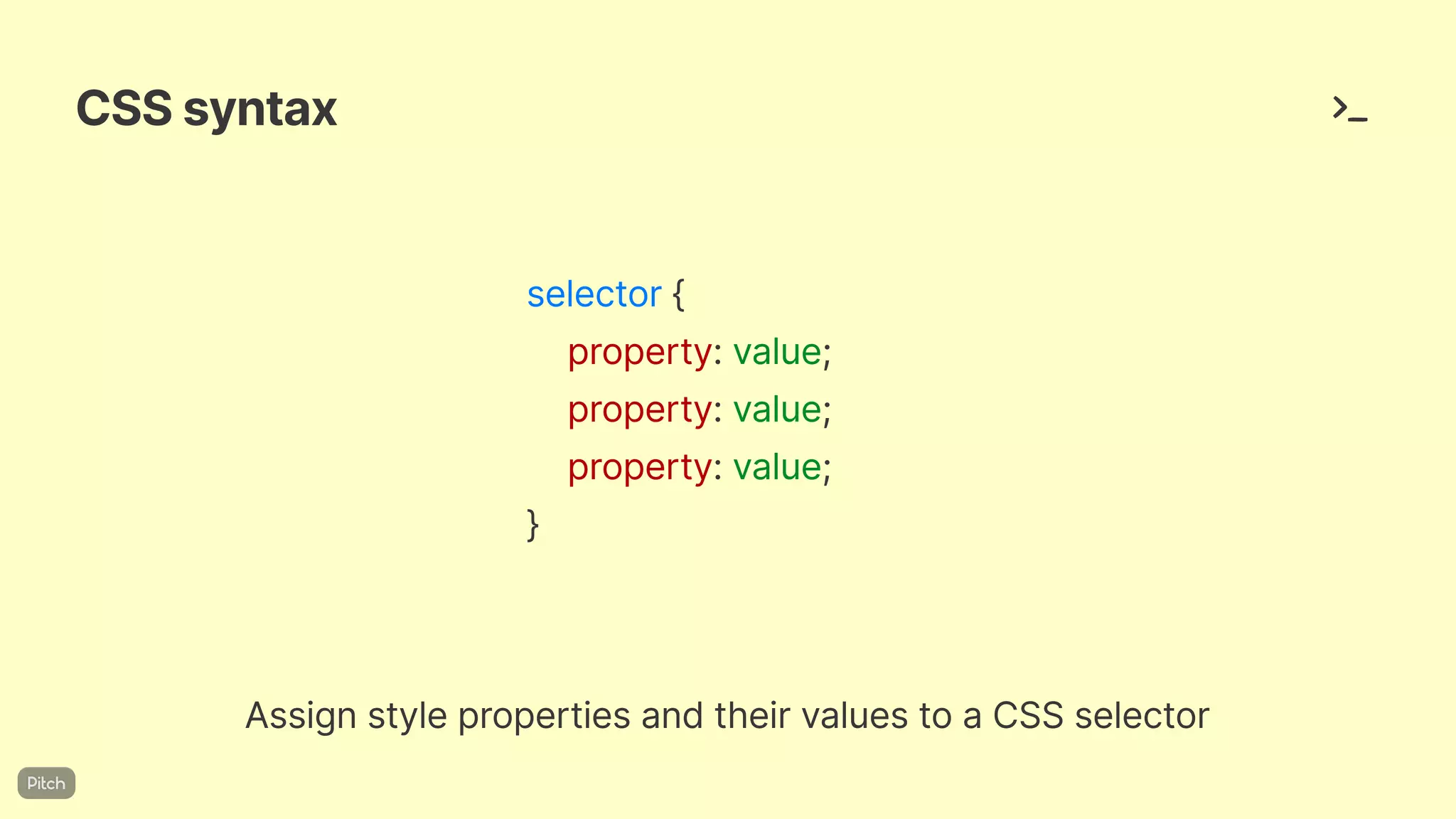 Css Syntax | Ppt