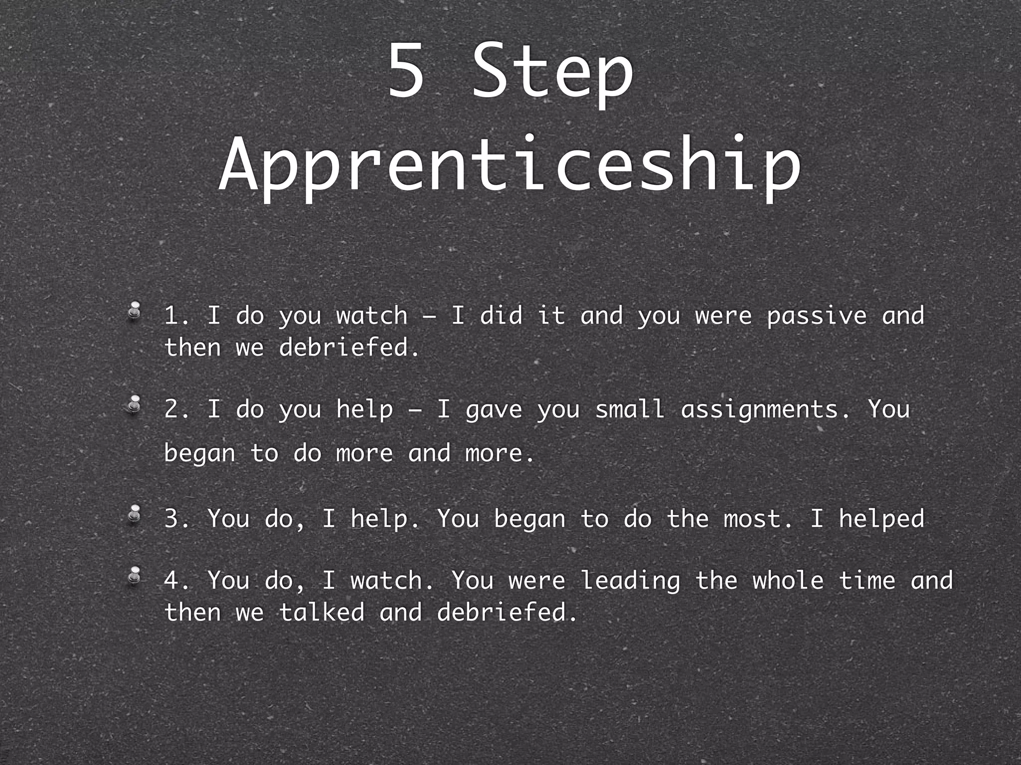 Simple Apprenticeship process | PPT