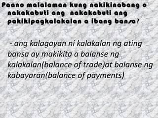 Kalakalang Panloob at Panlabas | PPT