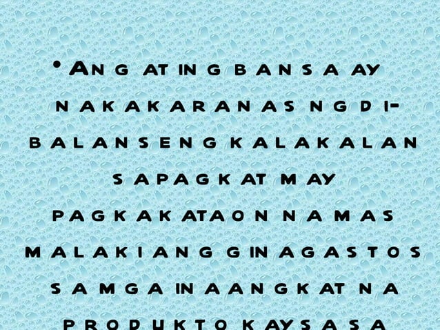 Kalakalang Panloob at Panlabas | PPT