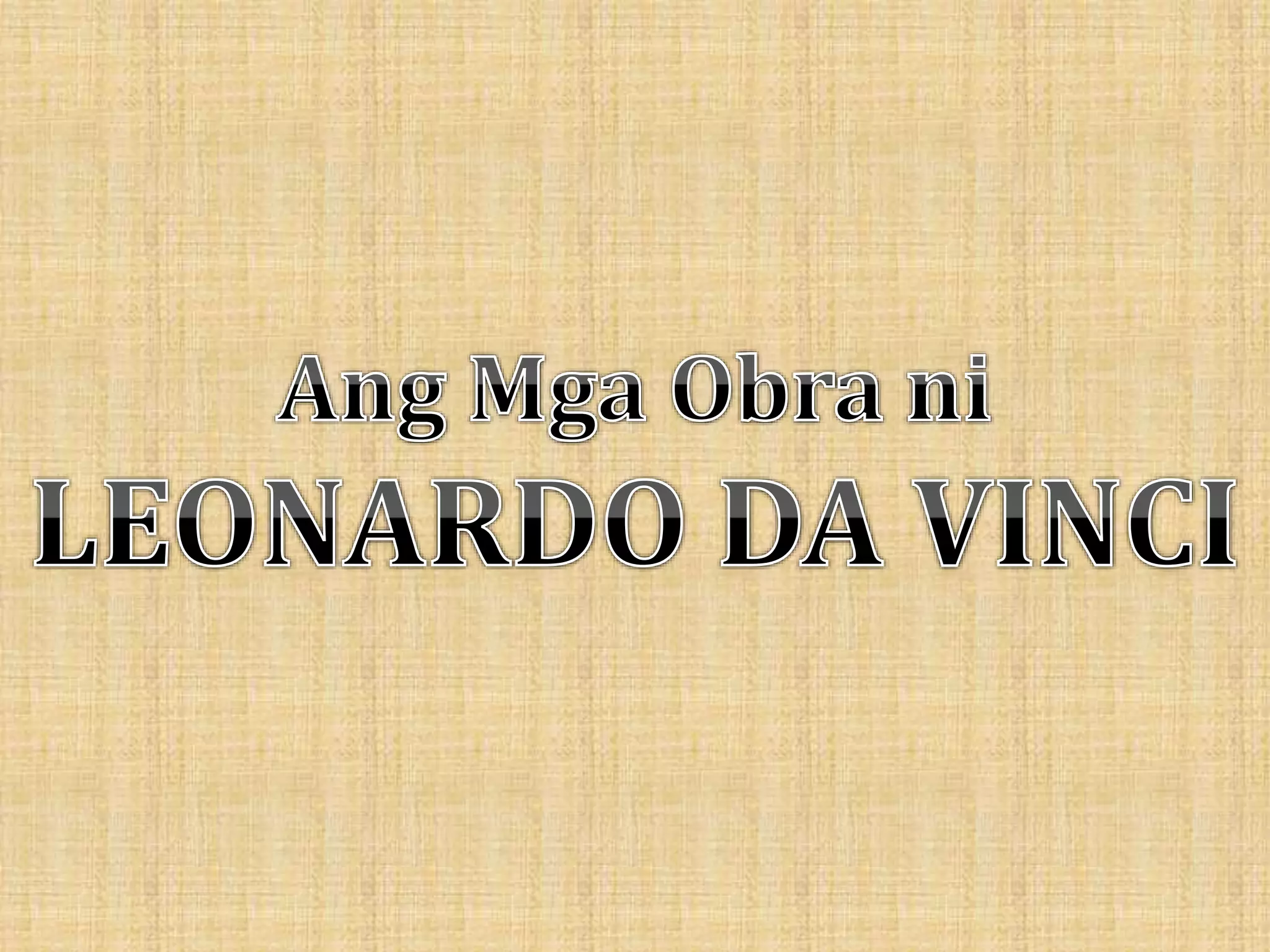 Sining sa Renaissance Period | PPTX