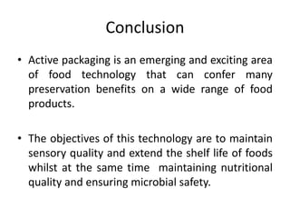 Active Packaging | PPTX