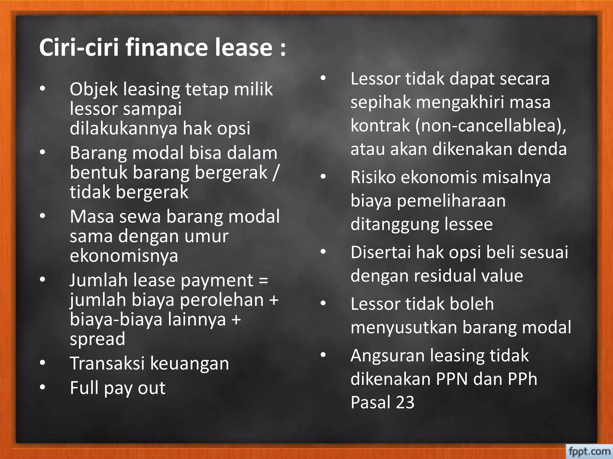 SEWA GUNA USAHA (LEASING) | PPTX