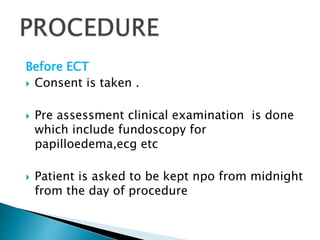 electroconvulsive therapy ect | PPT