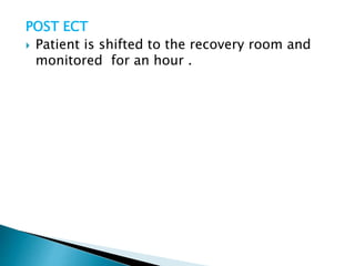 electroconvulsive therapy ect | PPT