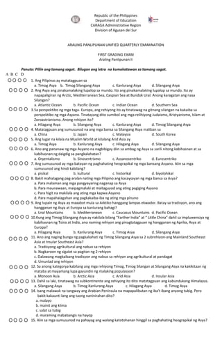 Ap 1 st grading | DOC