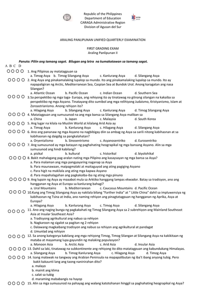 Ap 1 st grading | DOC