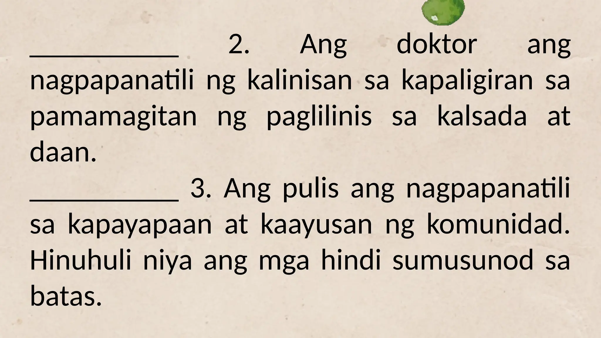Araling Panlipunan Quarter 3 Week 7 Mabuting Pinuno | PPTX