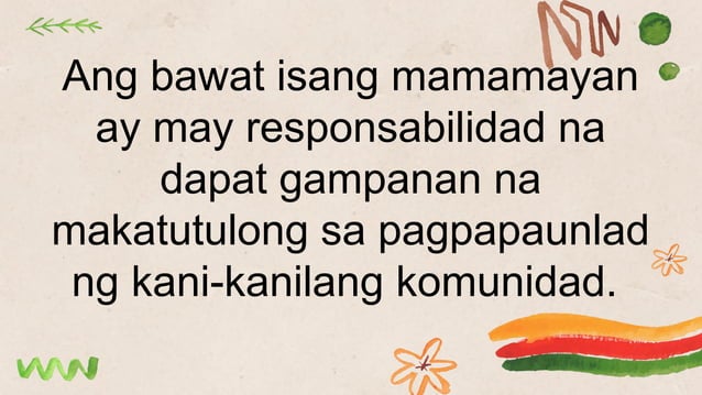 Araling Panlipunan Quarter 3 Week 7 Mabuting Pinuno | PPTX