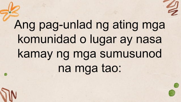 Araling Panlipunan Quarter 3 Week 7 Mabuting Pinuno | PPTX