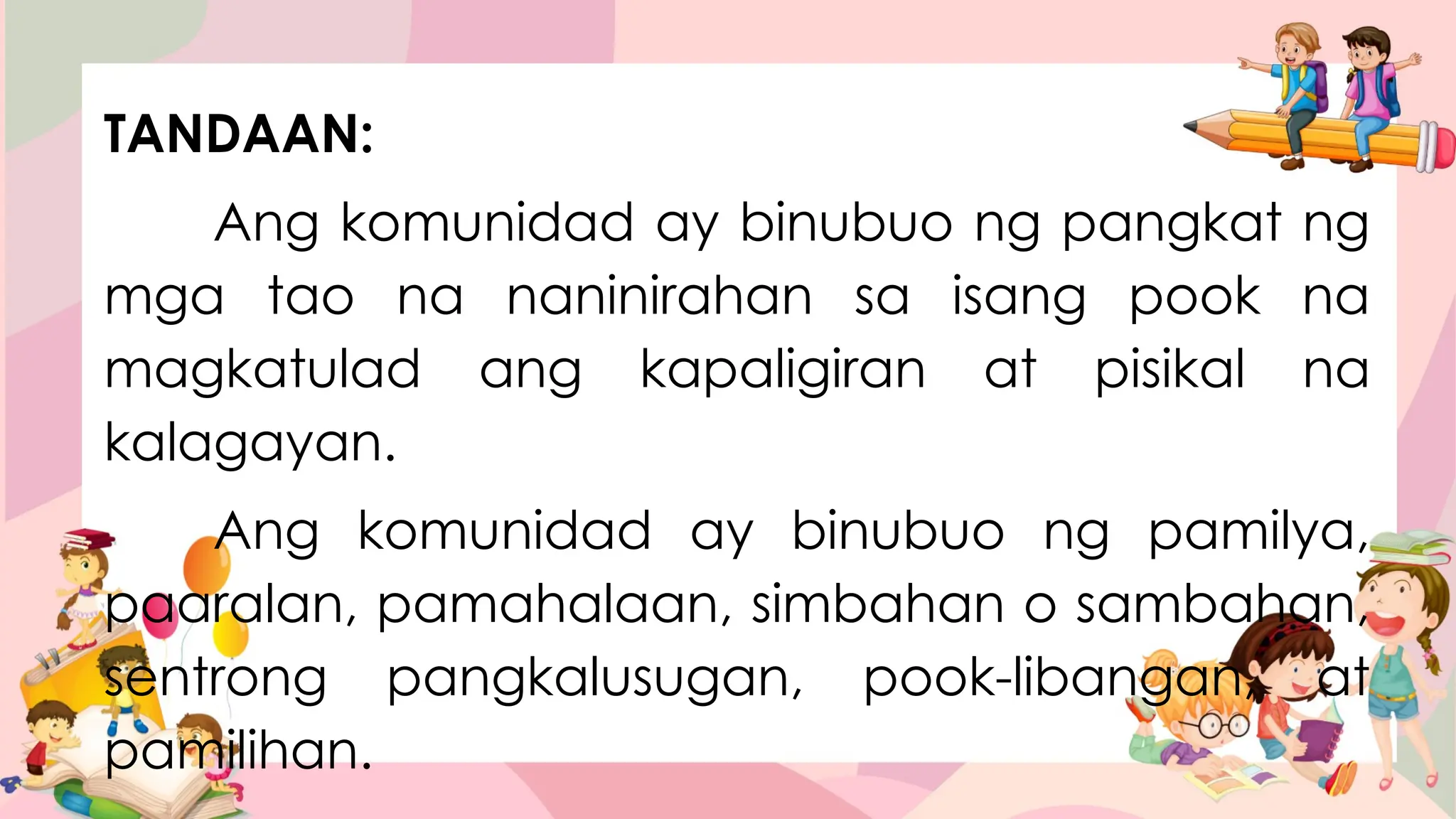 Grade 2 Araling Panlipunan week 4 quarter 1 | PPTX