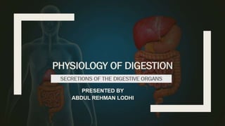 Digestive secretions | PPT