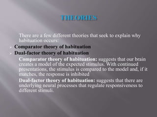 habituation and adaptatioh | PPTX
