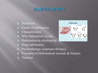 habituation and adaptatioh | PPTX