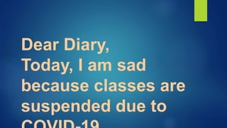 English.pptx for Grade three- In a Diary | PPTX