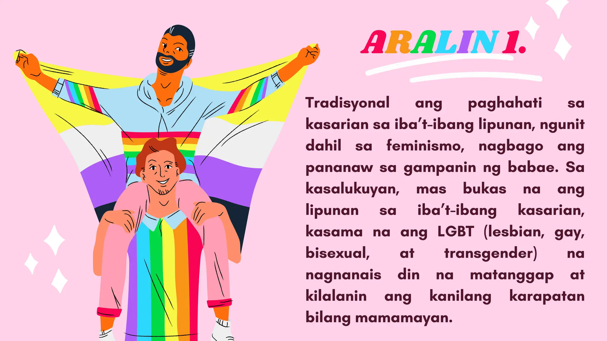 AP 10 — Kasarian sa Iba't Ibang Lipunan | PDF