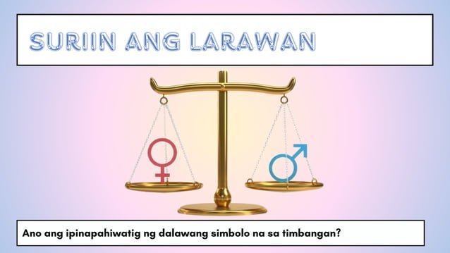 AP 10 — Kasarian sa Iba't Ibang Lipunan | PDF