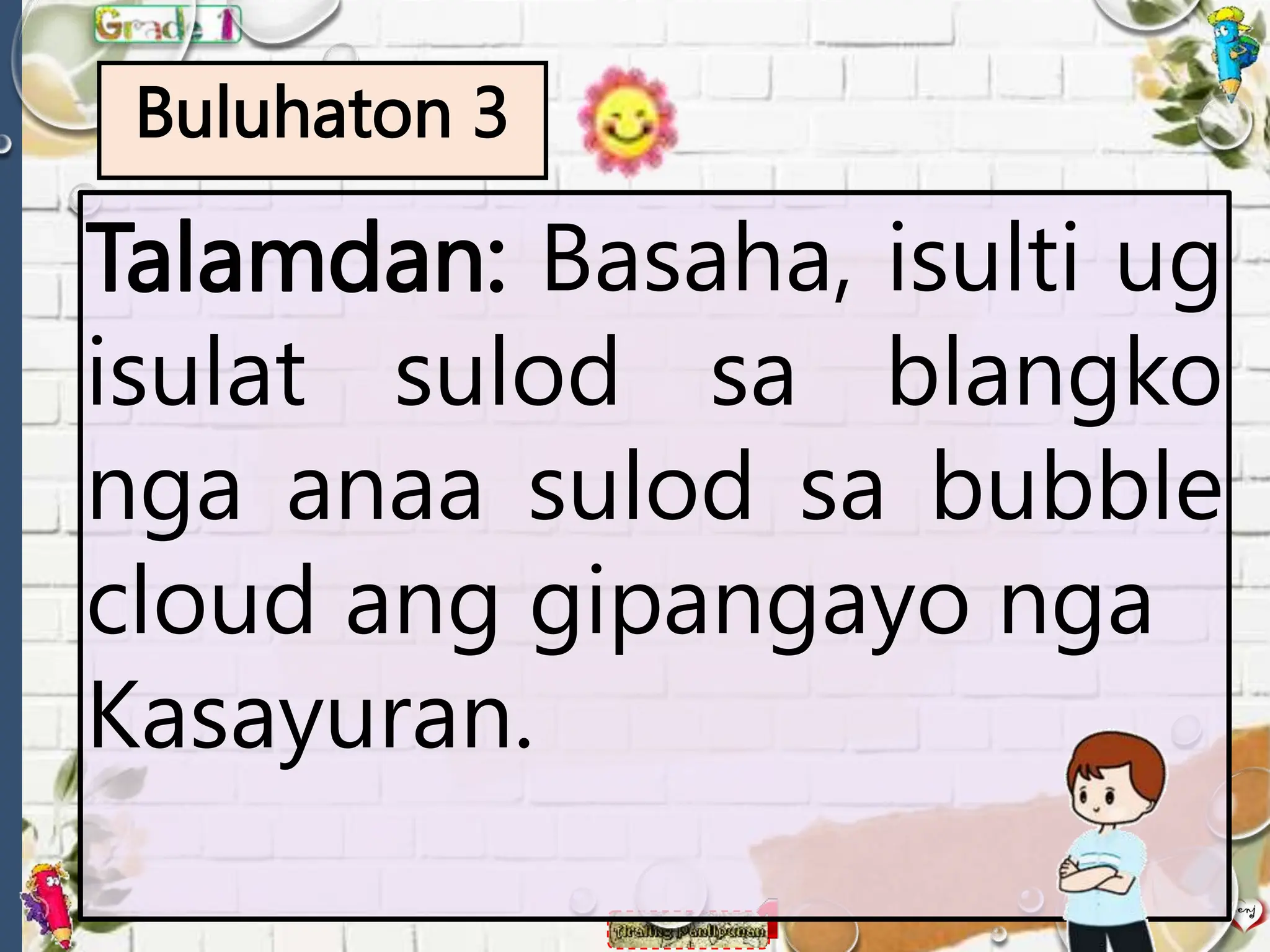 AP.Q3.Grade1.Week1-2.ppsx a power point presentation for araling ...