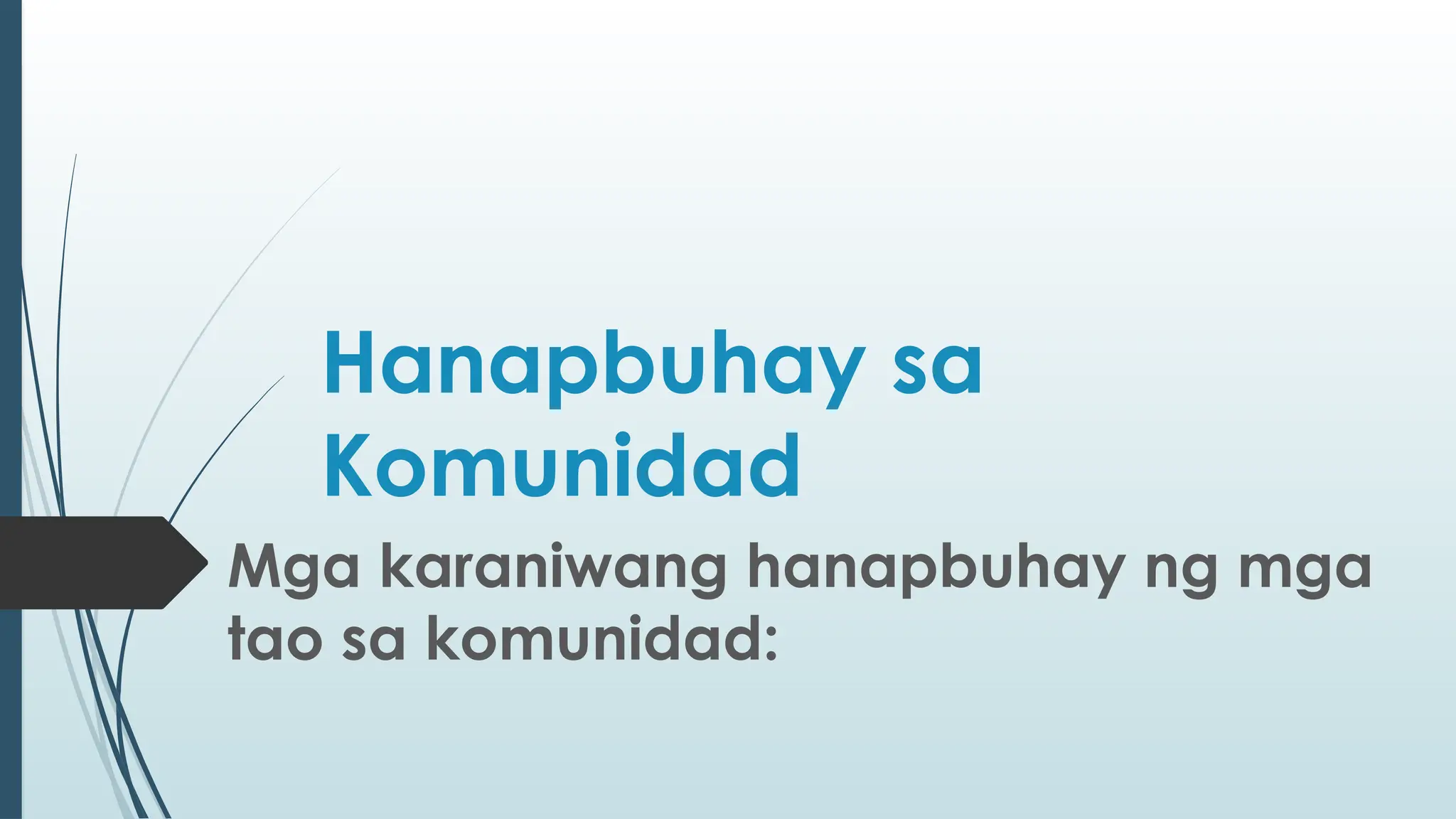 AP.Hanapbuhay sa Komunidad. grade 2 melcs basedpptx | PPTX