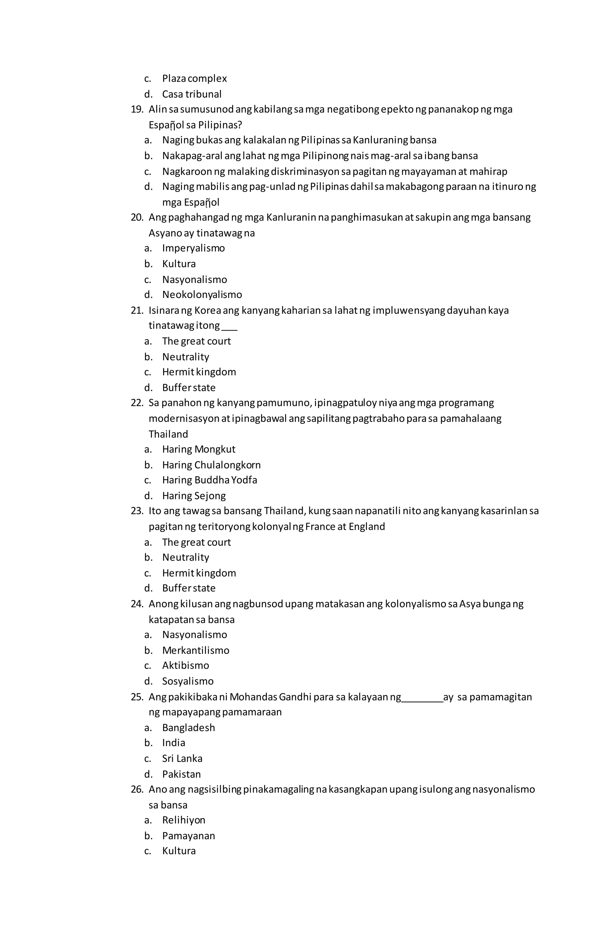 Ap 3 rd grading | PDF