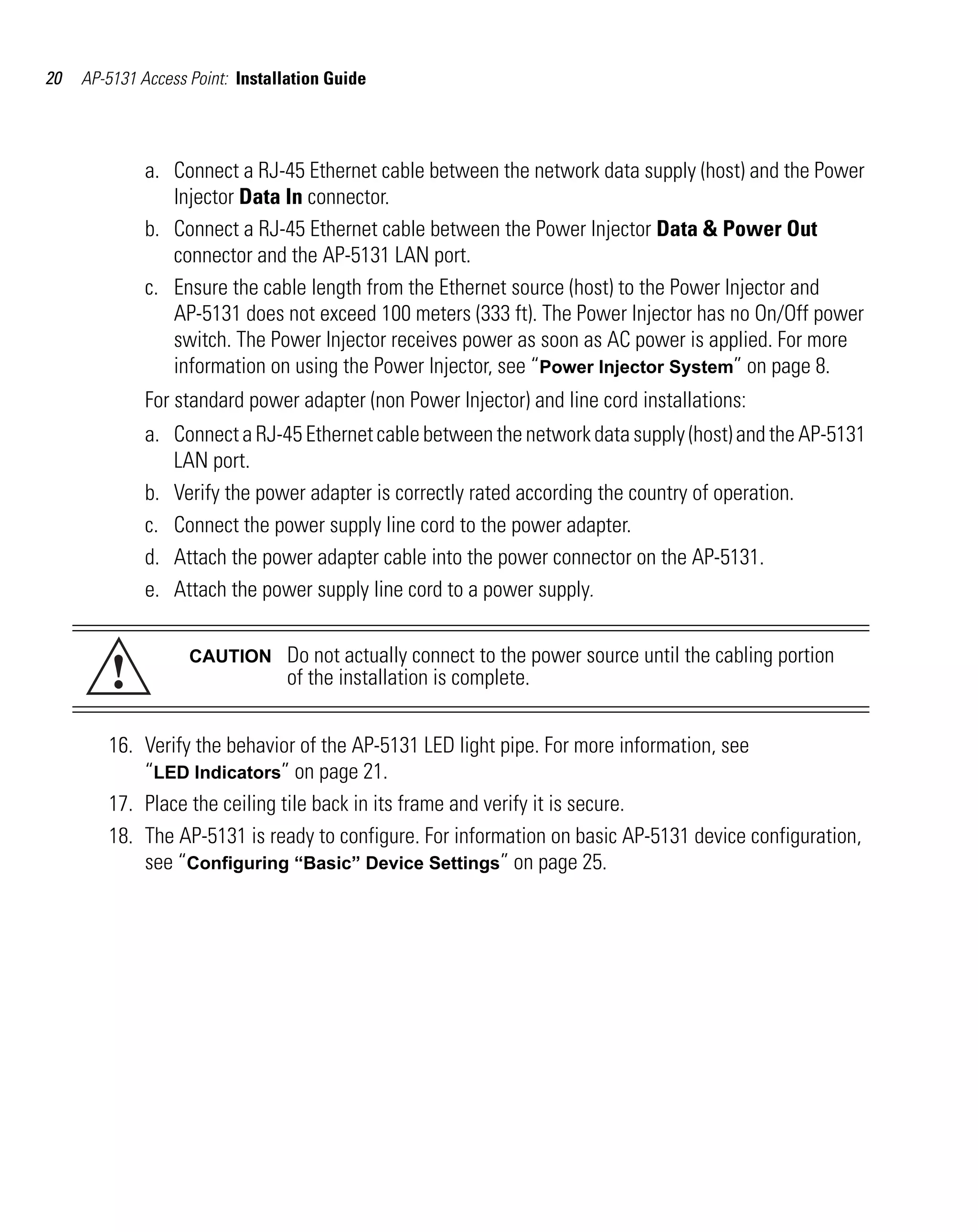 Ap 5131 access point installation guide | PDF