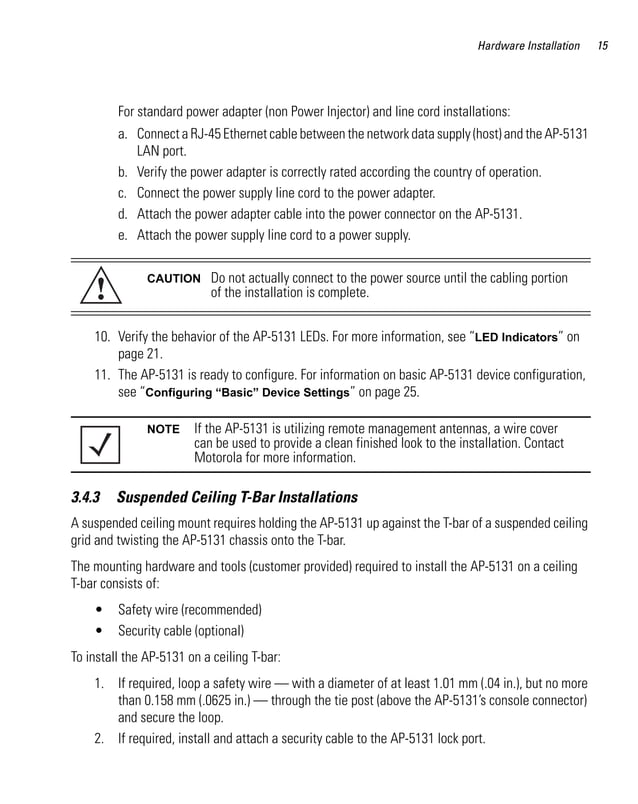 Ap 5131 access point installation guide | PDF | Operating Systems ...