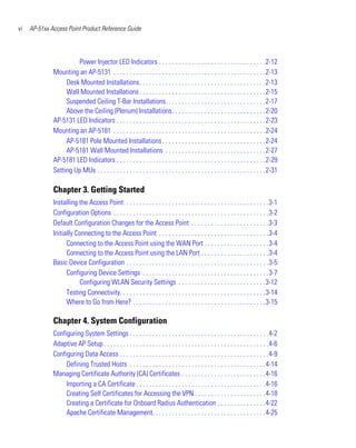 Ap 51xx access point product reference guide | PDF