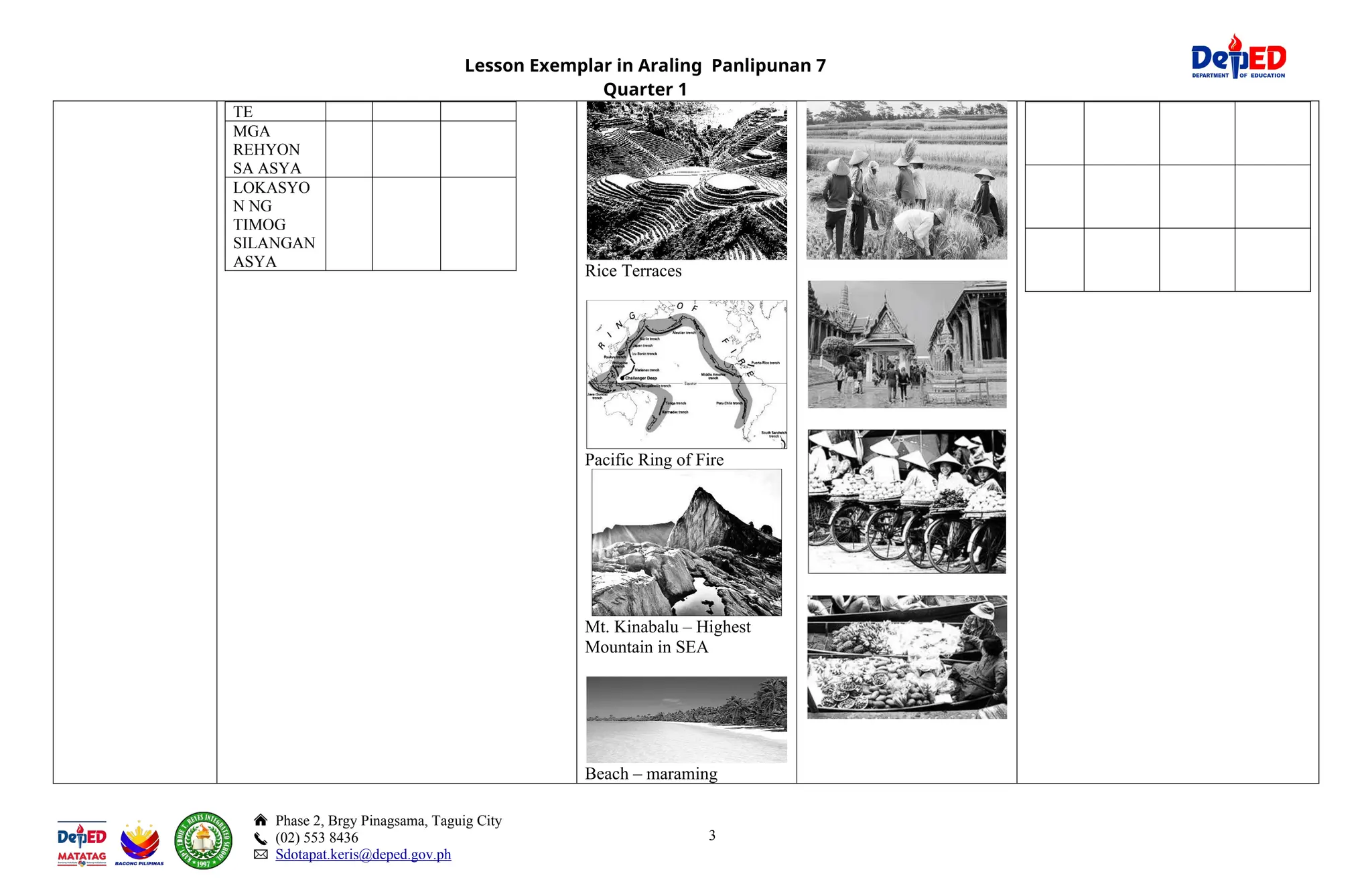 DLL week 4 araling panlipunan Pasagutan sa mga mag-aaral ang mga katanungan sa ibaba. Tingnan ...