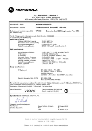 Ap 7131 do-c_eu_rev.c | PDF