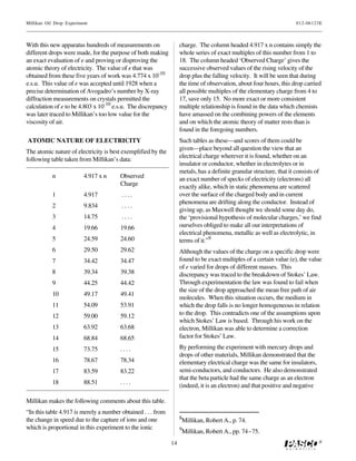 (Ap 8210) millikans oil drop manual | PDF