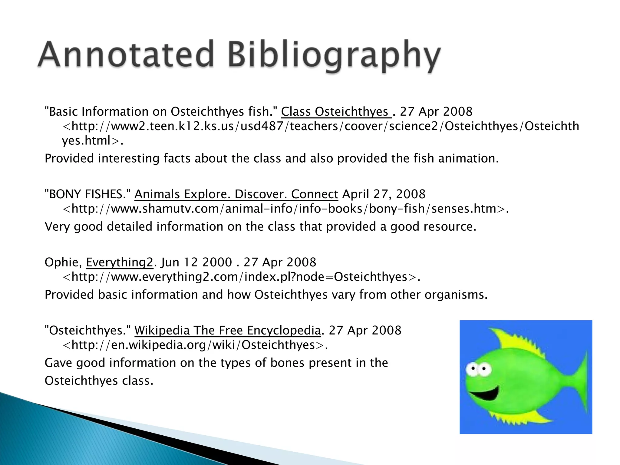 Ap Bio. Osteichthyes Class Ppt2 | PPT