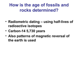 Ap Chap 25 The History Of Life On Earth | PPT