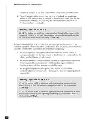 Ap chemistry-course-and-exam-description | PDF