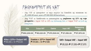 Reporma sa Pagbubuwis | PPTX
