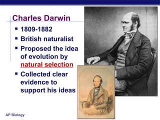 AP Biology - Charles Darwin | PPT