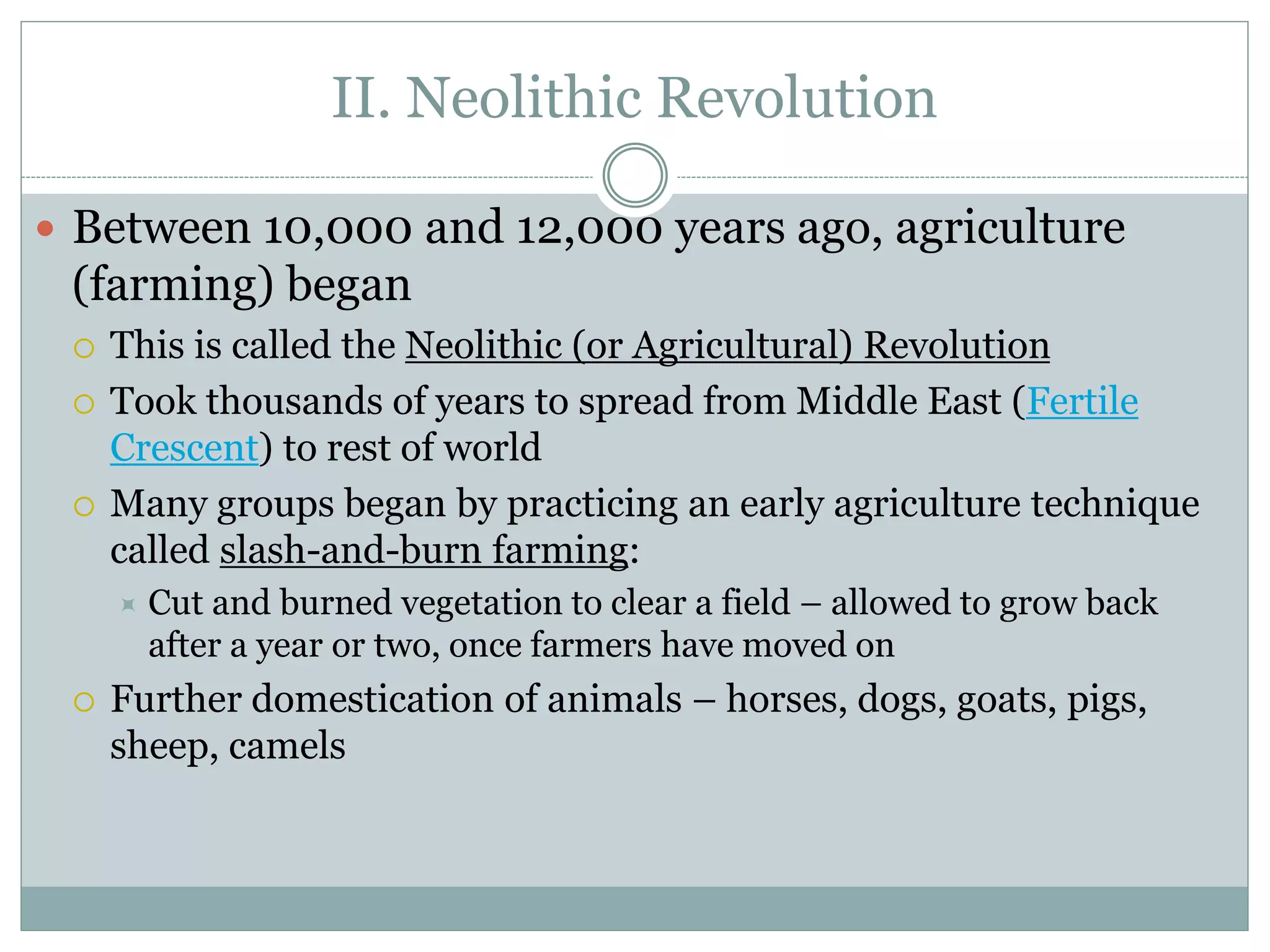ap-early-human-history-notes1.ppt | Geology | Science