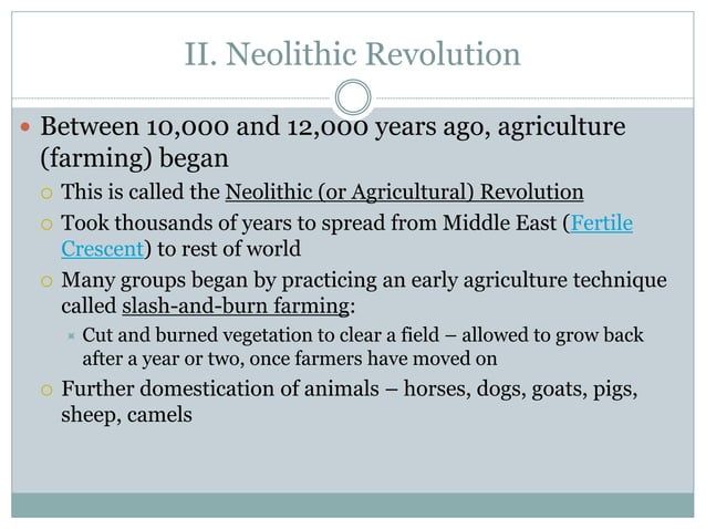 ap-early-human-history-notes1.ppt | Geology | Science