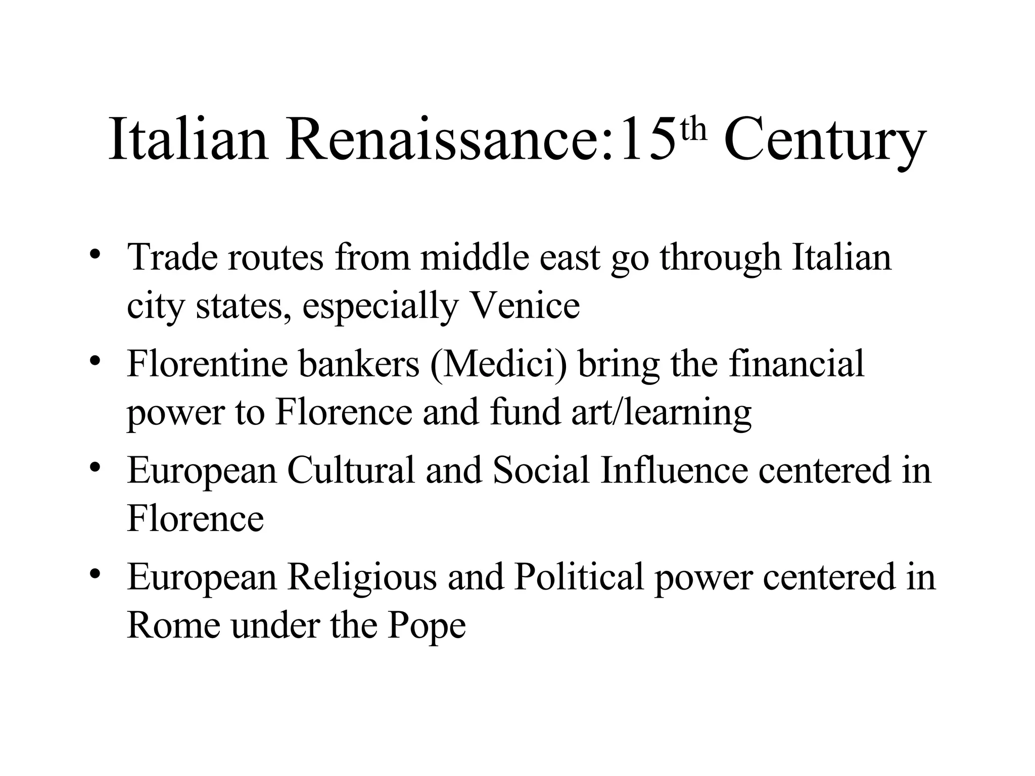 AP European History Overview 1450-1650 | PPT