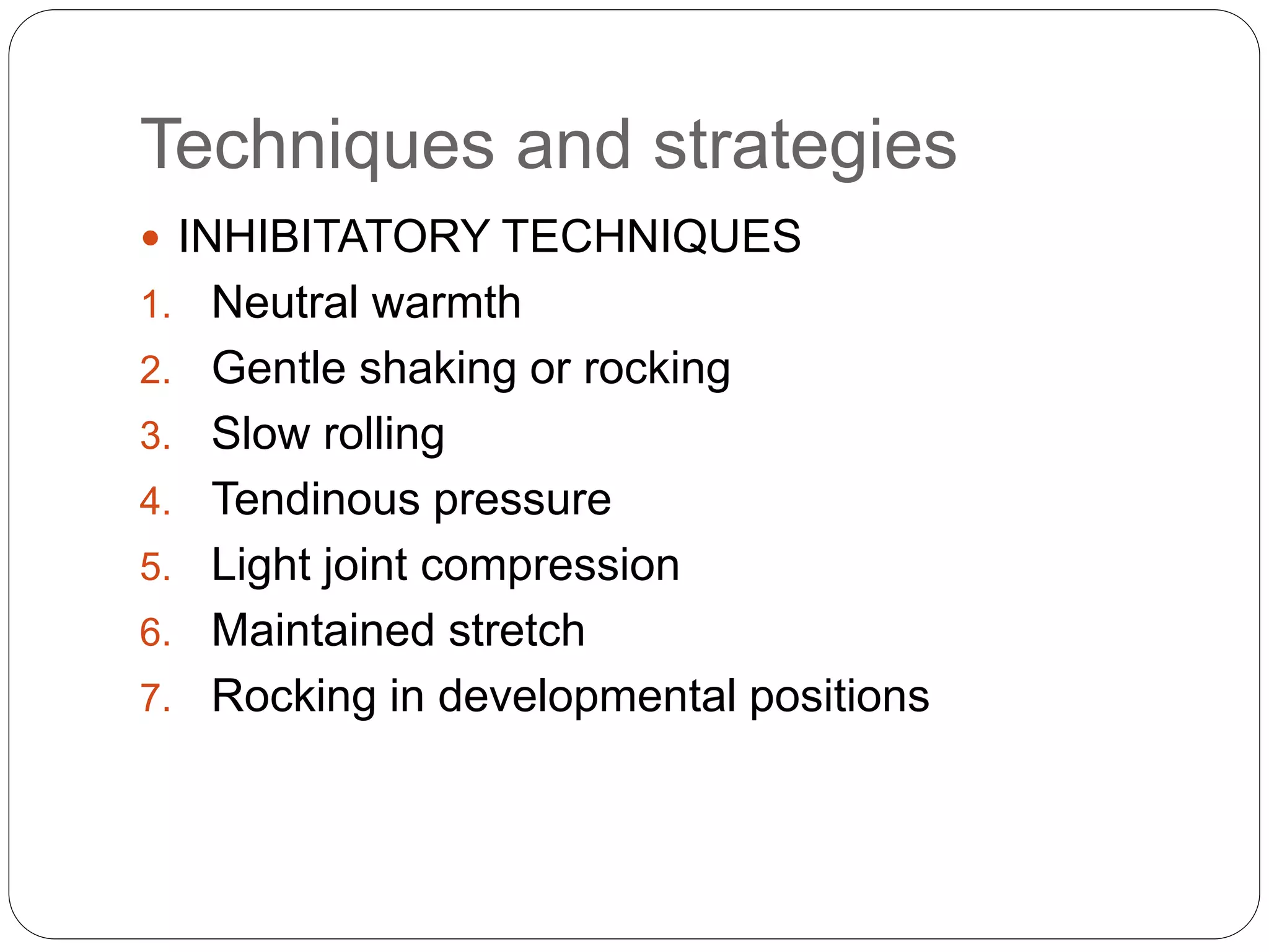 Ap facilitatory and inhibitatory technique | PPTX