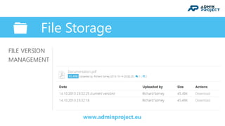 AdminProject management system - short presentation | PPT