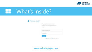 AdminProject management system - short presentation | PPT