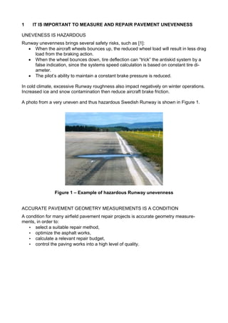 Accurate Measurement of Runway Pavement Geometries | PDF