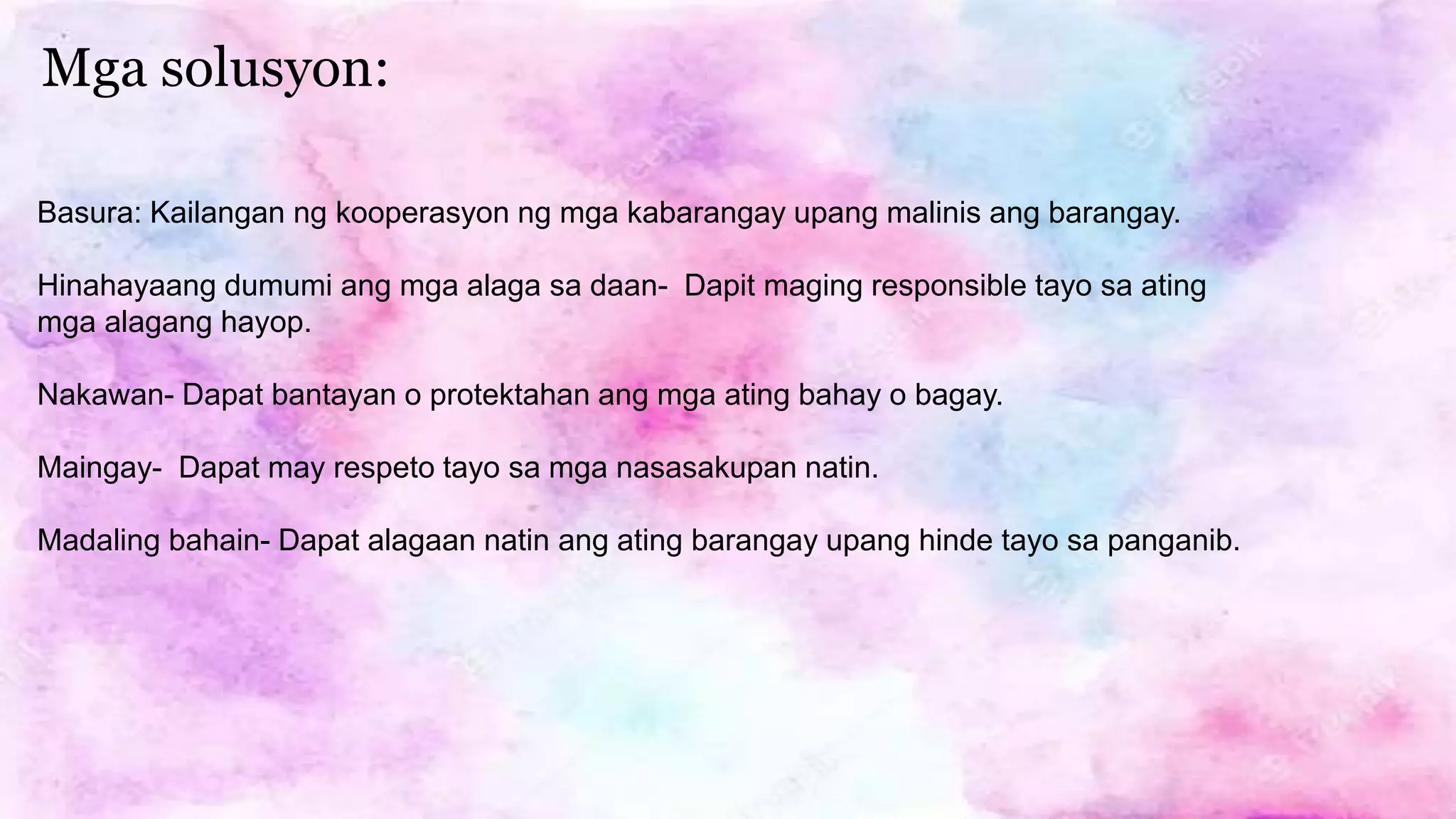 MGA SULIRANIN SA PAMAYANAN | PPTX
