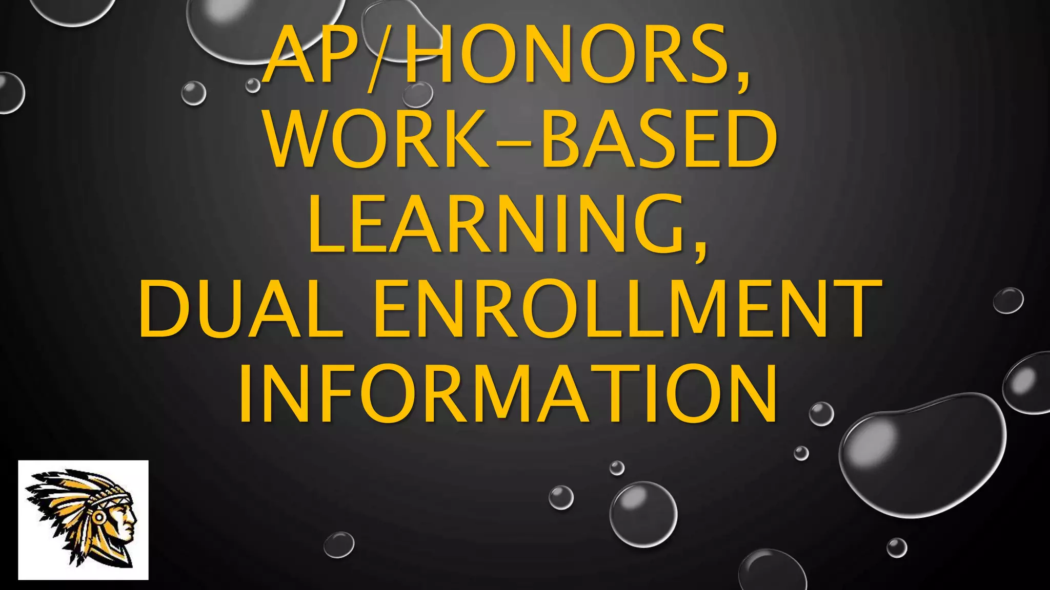 AP-Honors-wbl-dual enrollment | PPT