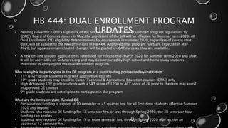 AP-Honors-wbl-dual enrollment | PPT