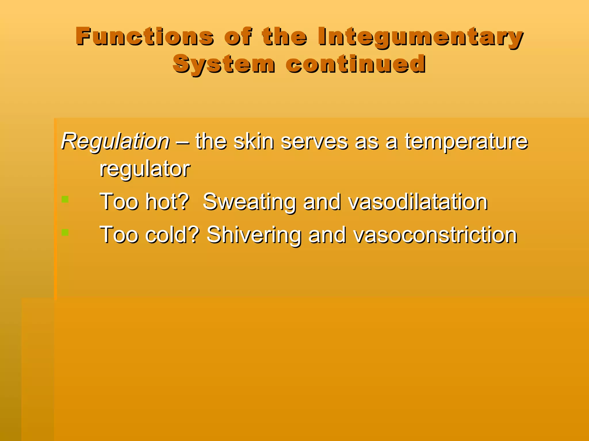 A&P Integumentary | PPT