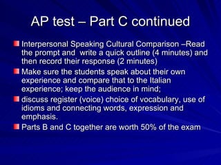 A P Italian October222011 Ida Lanza | PPT