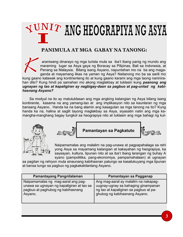 Ap lmg8 q1. (1) final - grade 8 learning modules | PDF